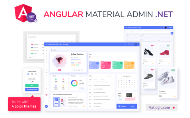 Angular Material Admin With Net Core 3 Backend Javascript Tutorial